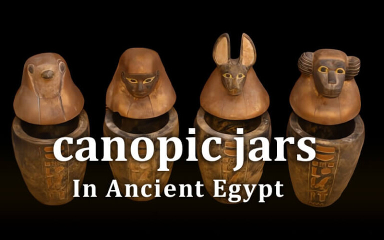 What Four Gods Were Associated With Canopic Jars